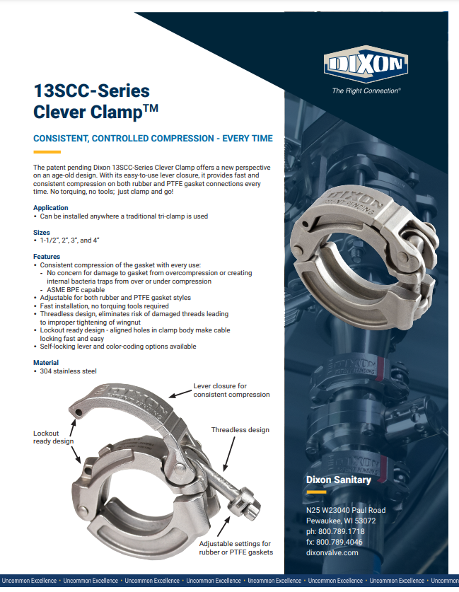 Dixon Valve US | Clever Clamp